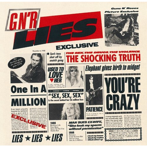 (CD-R) GUNS N' ROSES - G N' R LIES | Shopee Malaysia