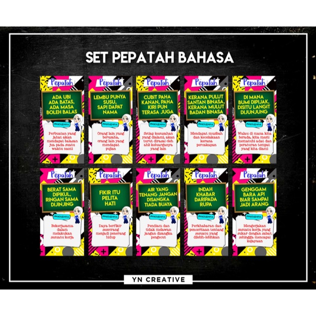 BBM BAHASA MELAYU - PEPATAH | Shopee Malaysia