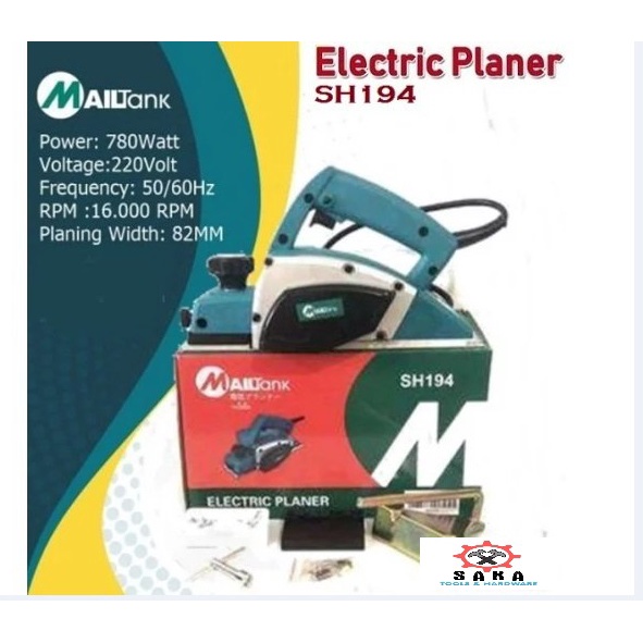MESIN KAYU Mailtank SH194 Planer Machine Electric Wood Planer | Shopee ...