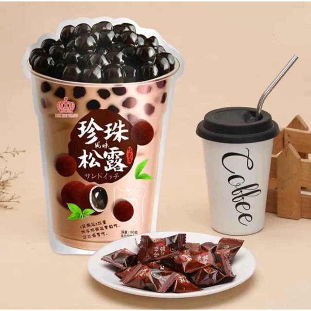 Set of 2 packs of Milk Tea Candy 100g | Shopee Malaysia