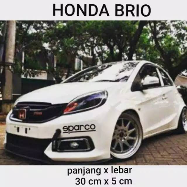 Accessories sticker Car honda brio sticker Advertising sparco sticker ...