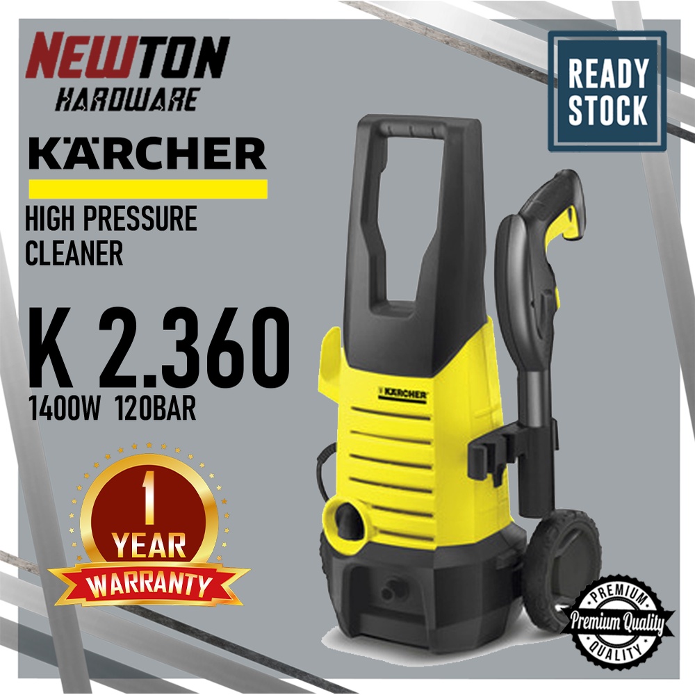 KARCHER K2.360 High Pressure Washer 1400WATT 120 Bar | Shopee Malaysia