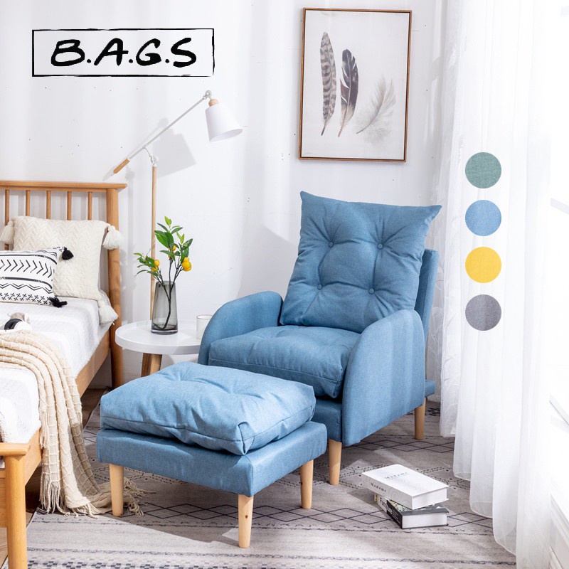 TheBags Home Deco Living Room Modern Sofa Lazy Chair Ergonomic Design ...