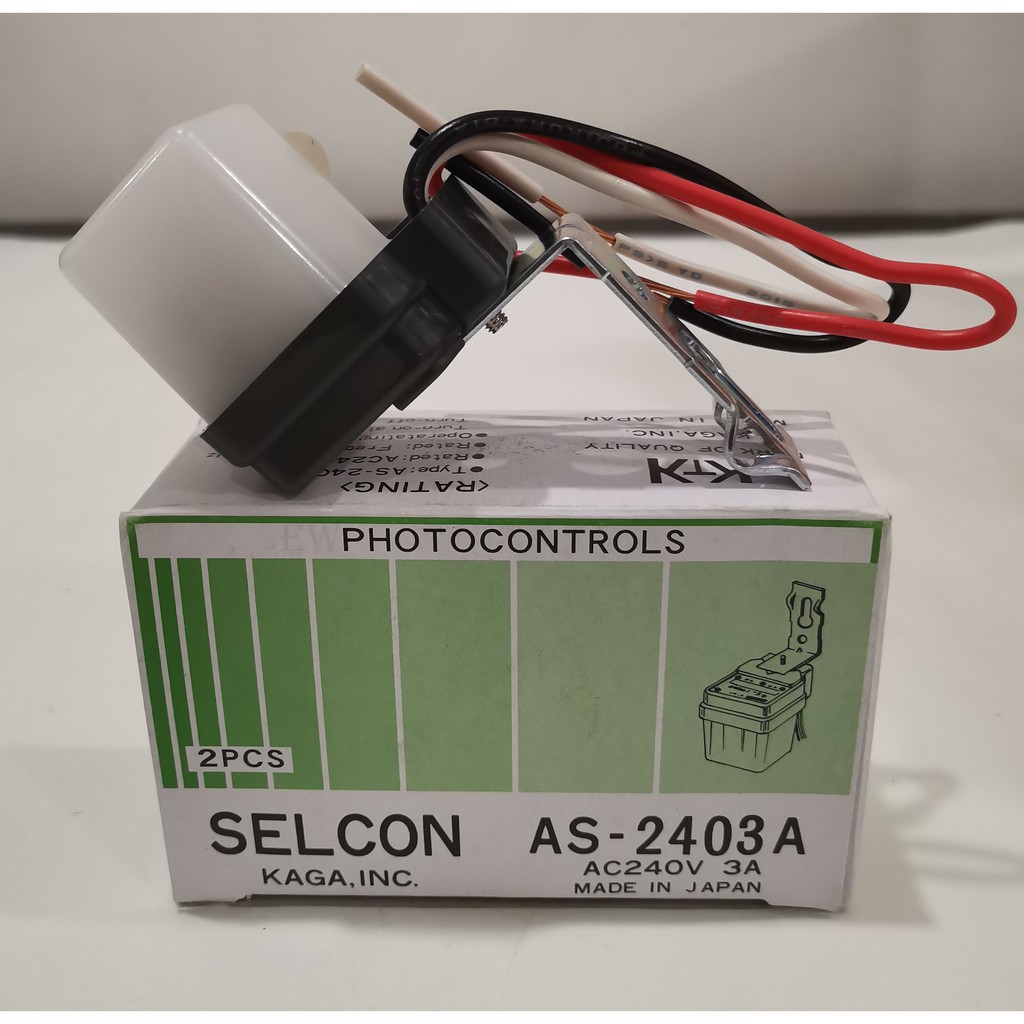 Selcon 3A photo cell sensor (Ori Japan) for automatic turn on/off the ...