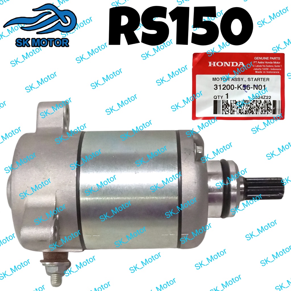 Honda RS150 RS 150 R / RS-X RSX Original Starter Motor Assy Startor ...
