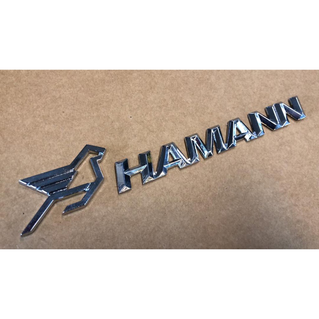 HAMANN Logo Car Auto Modification Emblem Badge Sticker Decal Styling ...