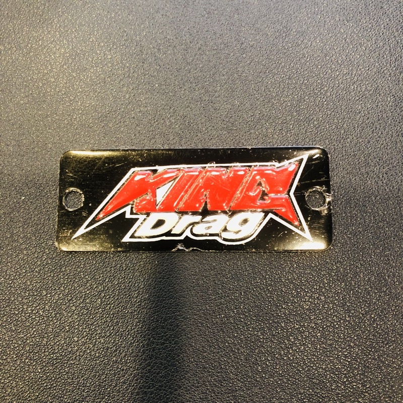 KINGDRAG KING DRAG LOGO PLATE ALLOY Ohlins Sticker Logo Brembo 4POT ...