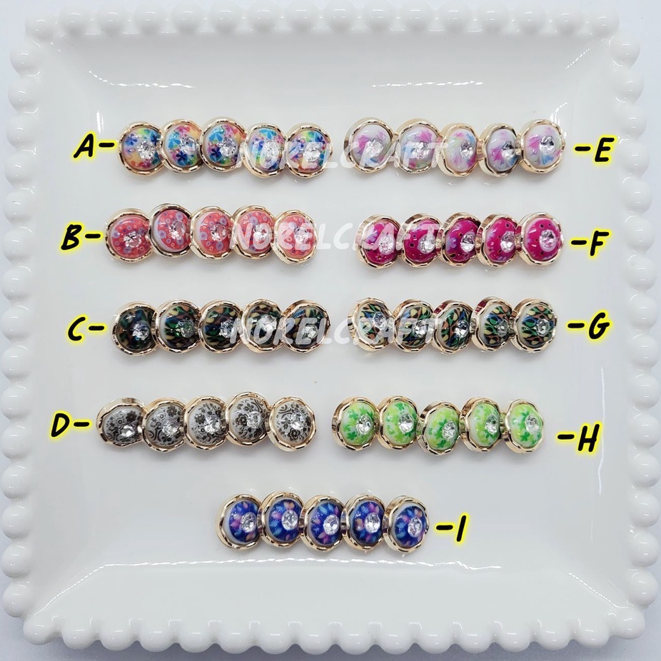 12PCS[N507]KOREAN STYLE BUTTON/BUTANG BAJU/ BUTANG MUSHROOM/BUTANG ...