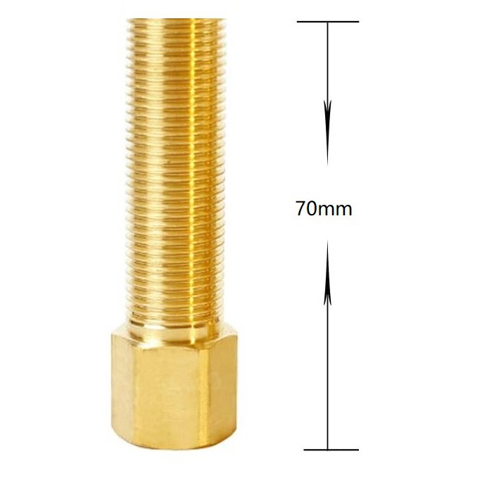 Brass Faucet Male Female Thread Adaptor Extension 50mm 70mm 100mm ...