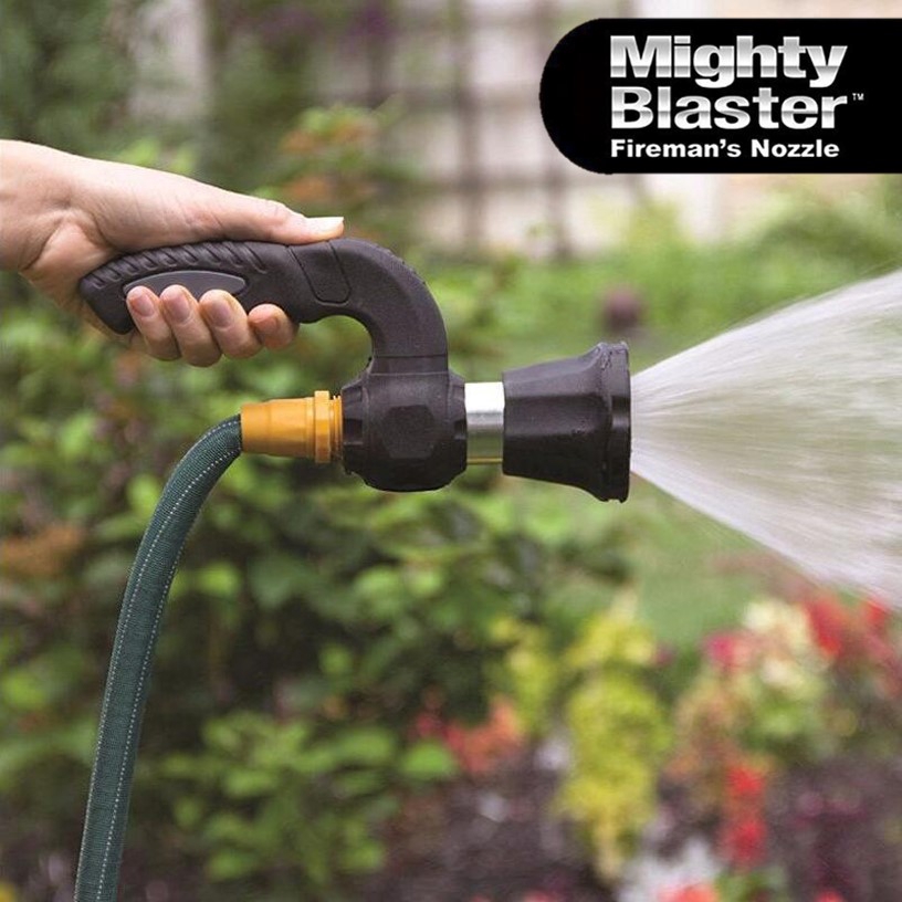 Premium Quality Mighty Blaster Fireman's Nozzle Spray Hose Pipe Sprayer ...