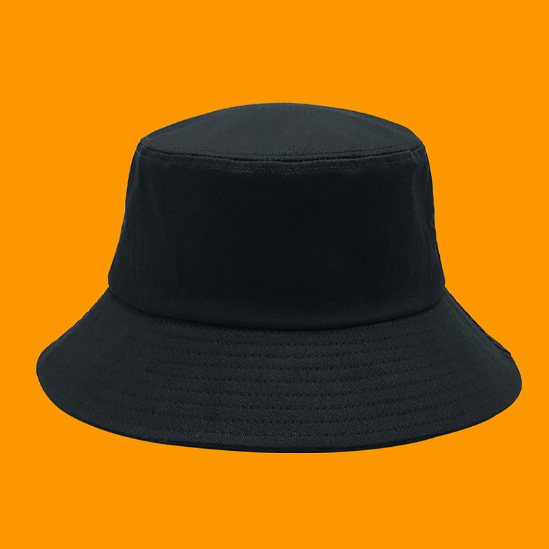 Big Head Men Large Size Sun Bucket Hat Women Fisherman Bob Pure Cotton ...