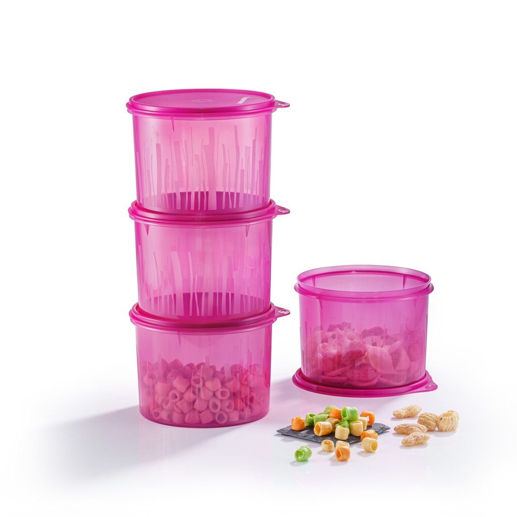 Tupperware Snack N Stack Set Airtight & Liquid Tight Storage | Shopee ...