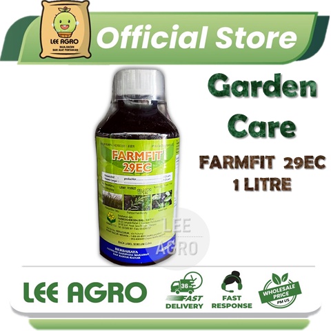 FARMFIT 29EC 1L (Pretilachlor 29%) Racun Rumput Rumpai Padi Burung Ekor ...