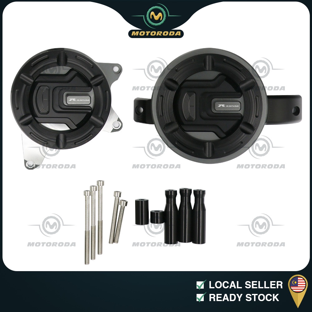 Rapido Yamaha NMAX 2020 CNC Engine Cover (Titanium) | Shopee Malaysia