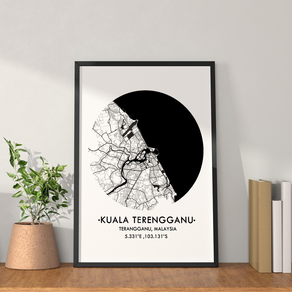 Poster With Frame | Kuala Terengganu, Kuala Lipis, Negeri Sembilan ...