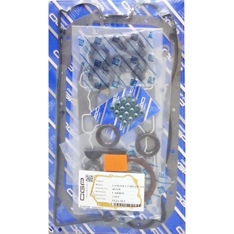 FULL OVERHAUL SET PROTON WIRA SATRIA LANCER ( MIVEC ENGINE ) 1.5 1.6 1. ...