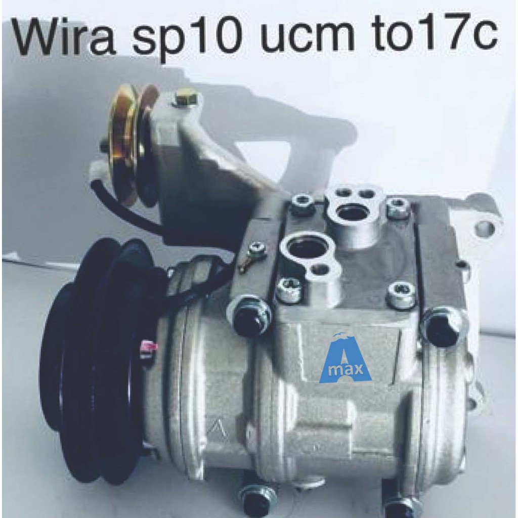 Aircond Compressor Proton Wira / Iswara UCM SP10 System Modified to ...