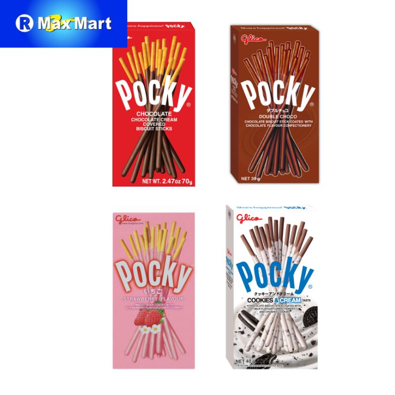 GLICO POCKY STICK FLAVOURED 40g | Shopee Malaysia