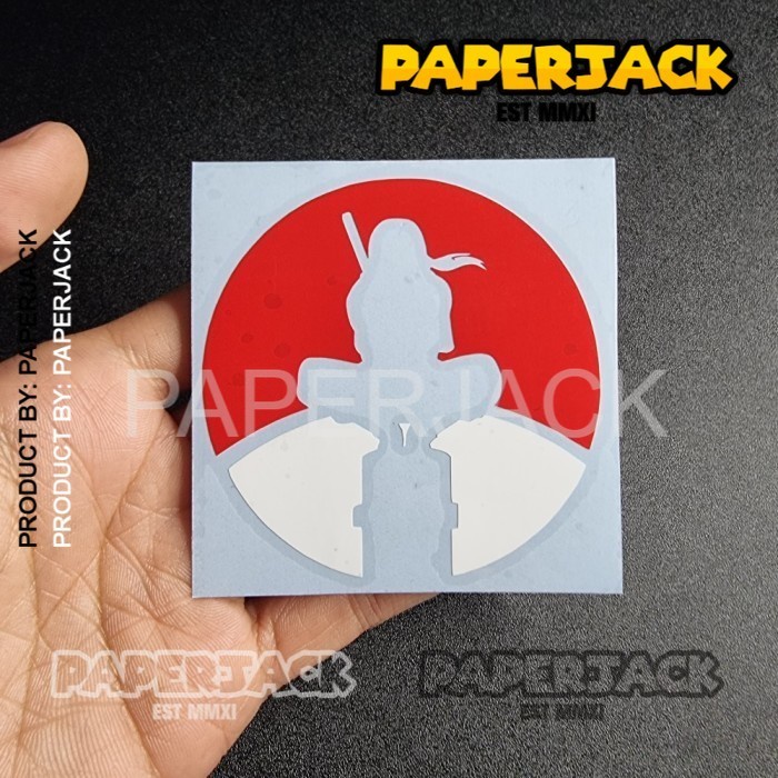 Uchiha ITACHI MOTORCYCLE HELMET DECAL CUTTING STICKER ANIME WATERPROOF ...