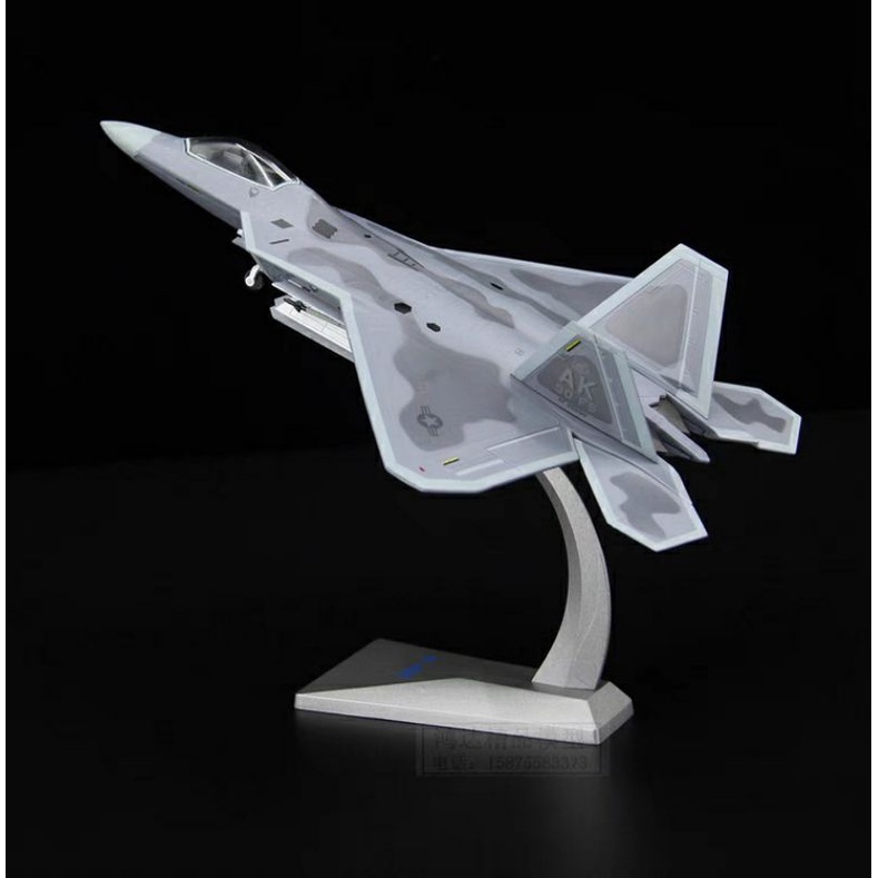 F-22 Raptor Diecast display model Brand AF1 1/72 | Shopee Malaysia