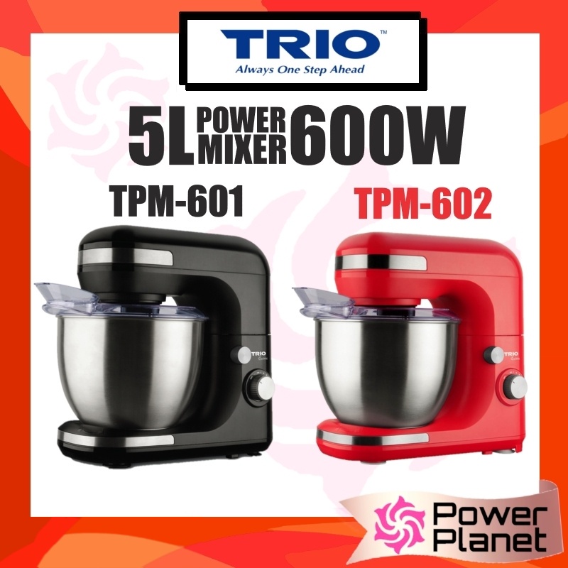Russell Taylors 6-Speed Stand Mixer 5L 1300W S3 / TRIO 5.0L POWER MIXER ...