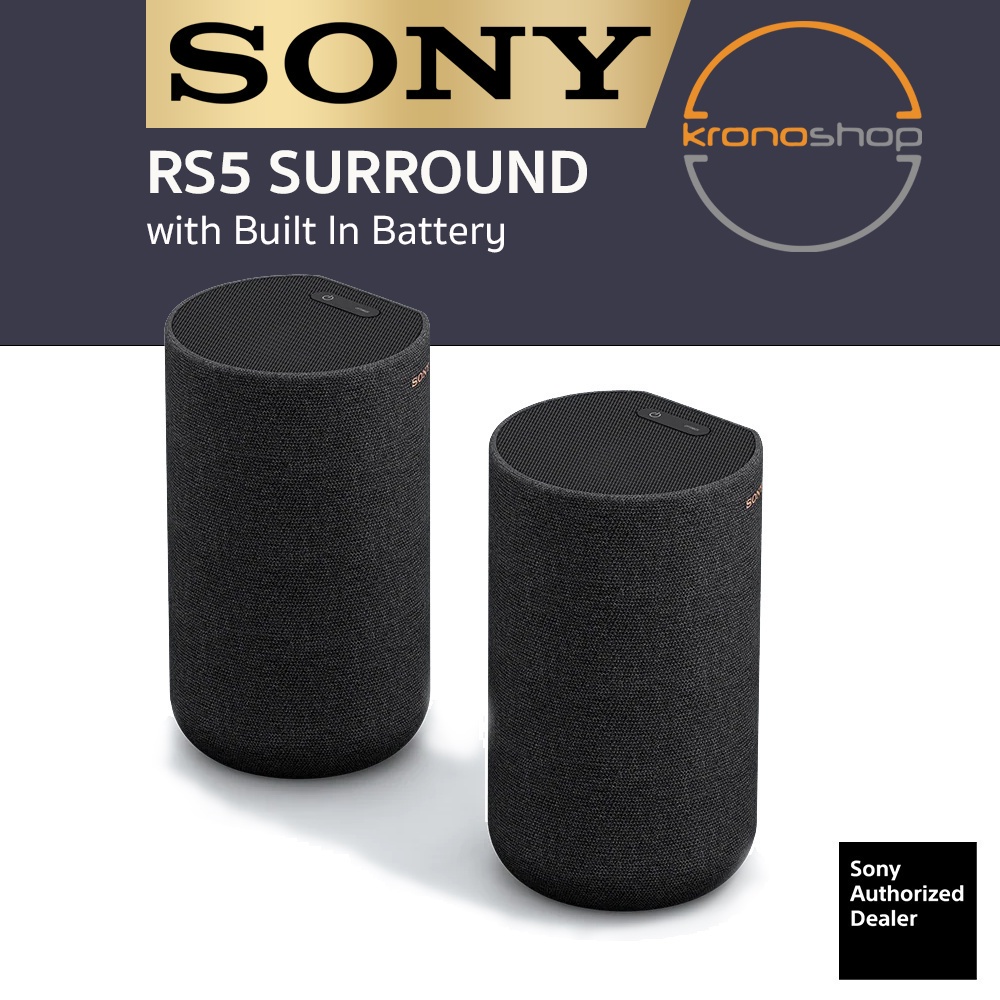 Sony RS5 180W Wireless Rear Speakers with Built-in Battery SA-RS5 SARS5 | Shopee Malaysia