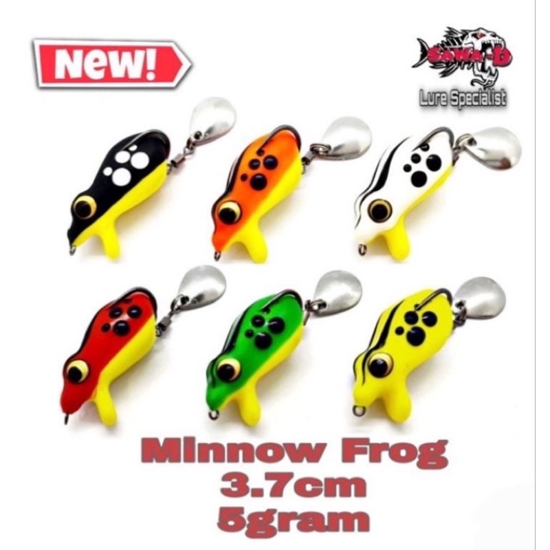 SAWA D MINNOW FROG 5g | Shopee Malaysia