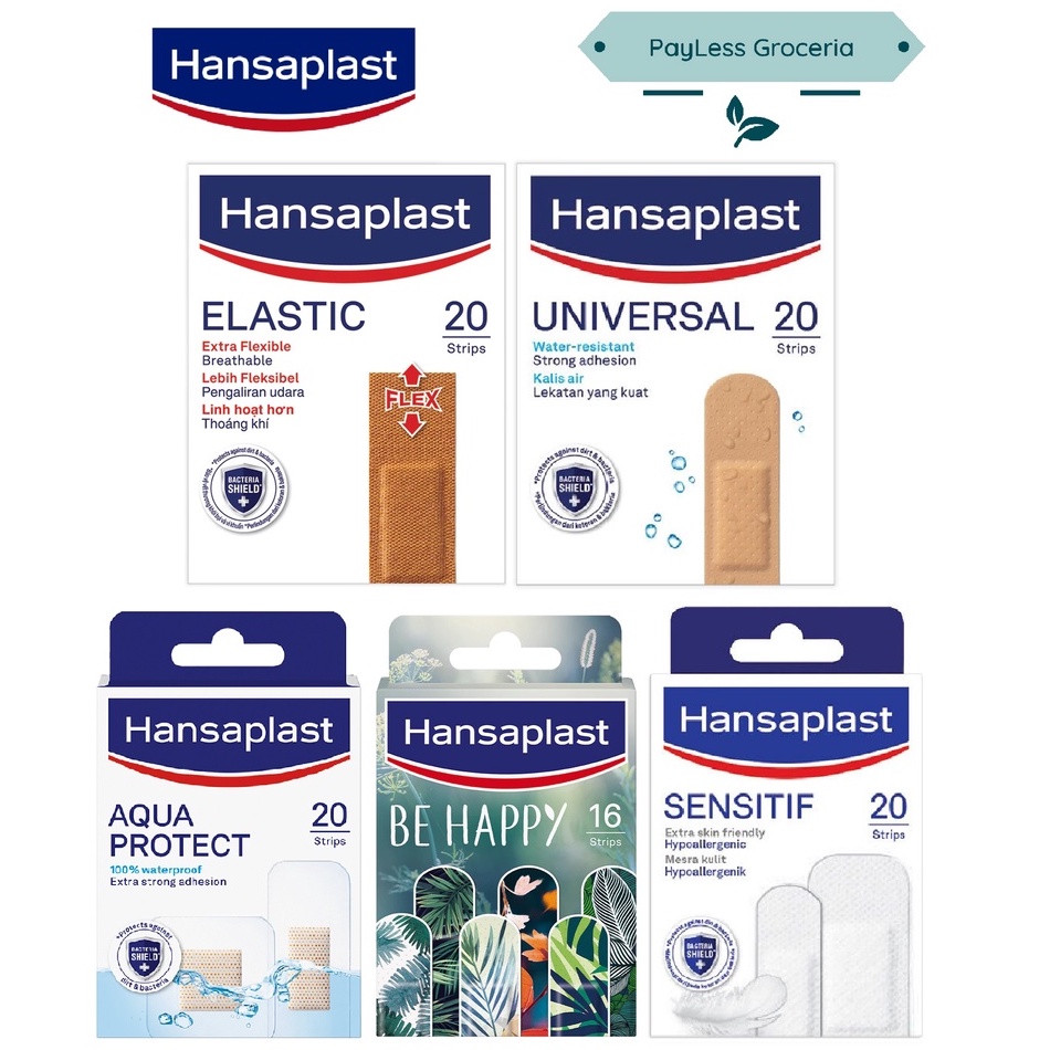 Hansaplast Elastic Fabric / Universal Water Resistant Plasters 20s ...