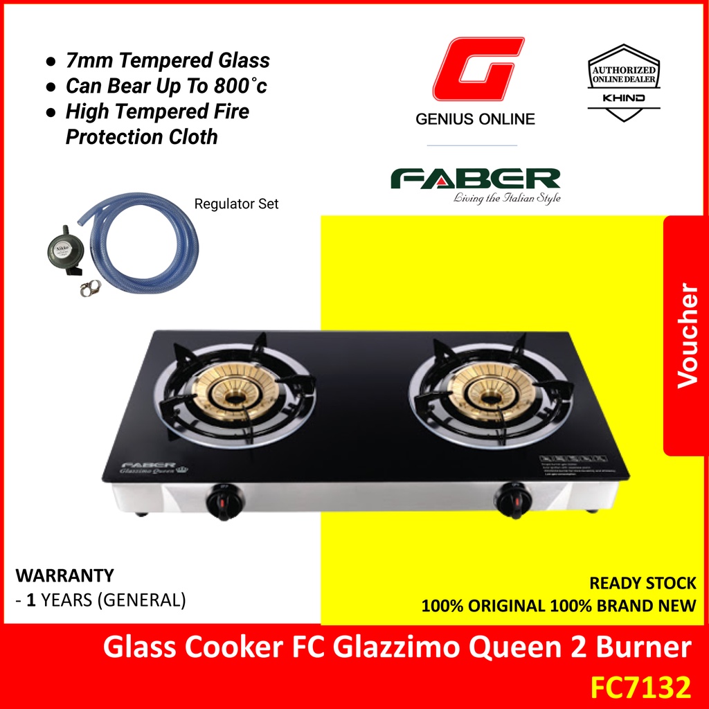 Faber Glass Cooker FC Glazzimo Queen FC7132 | Shopee Malaysia