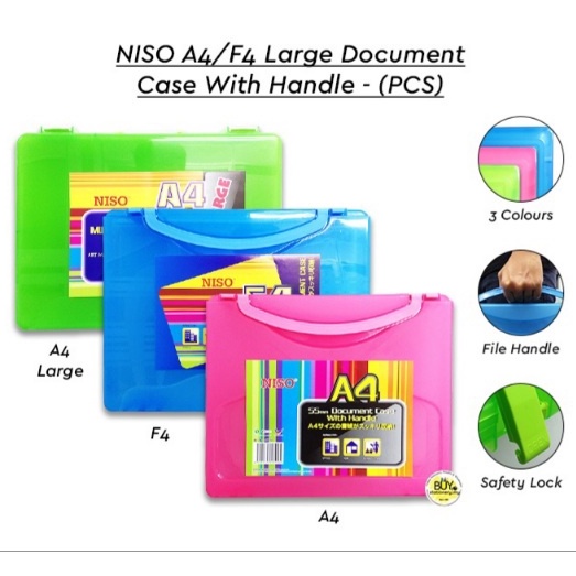 Document Case With Handle A4 8150 F4 8155 A4 Large 8185 A3