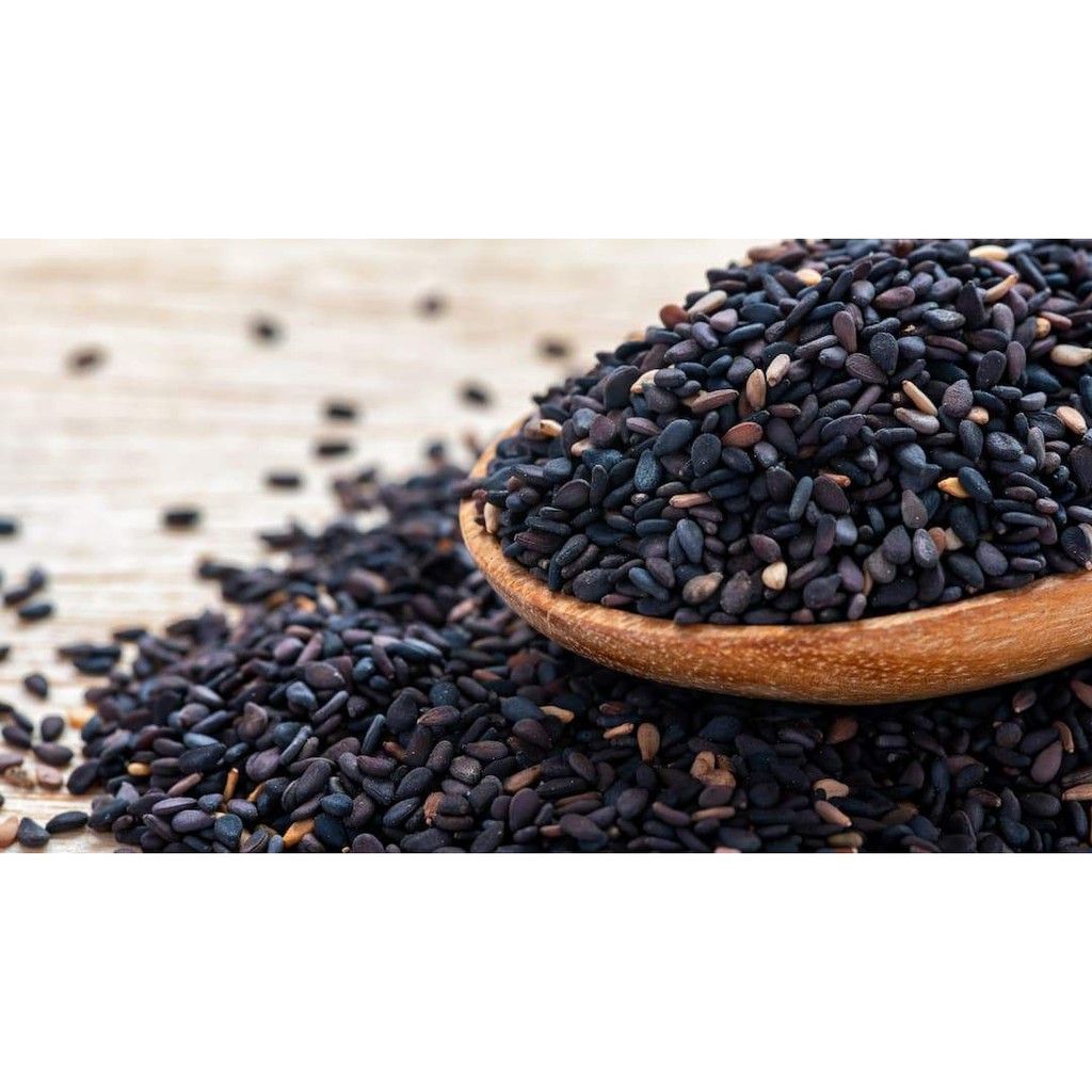 BLACK SESAME SEEDS/ BIJAN HITAM/ KARUPPU ELLU 500GMS | Shopee Malaysia