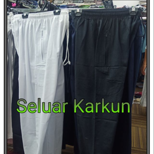Seluar cotton umrah haji basic kain nipis | Shopee Malaysia