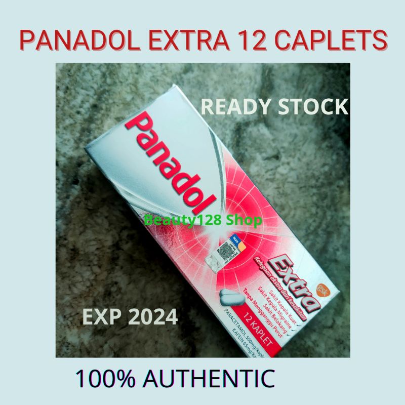 (EXP 2025 New Stock) PANADOL EXTRA 12 CAPLETS MALAYSIA STOCK KKM ...