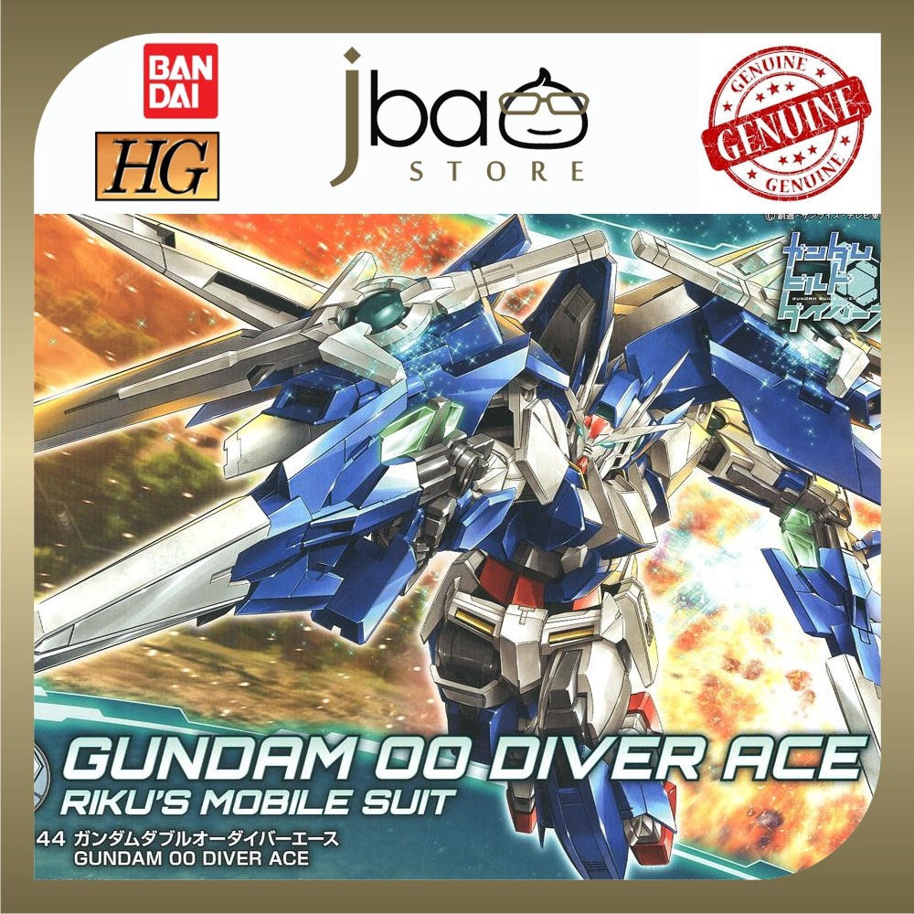 Bandai 1/144 Gundam 00 Diver Ace HG Build Divers 009 Riku's Mobile Suit | Shopee Malaysia