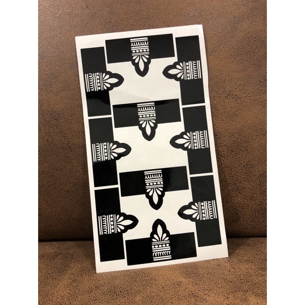 STIKER CORAK INAI RAYA ATAS TANGAN DAN HUJUNG JARI | Shopee Malaysia