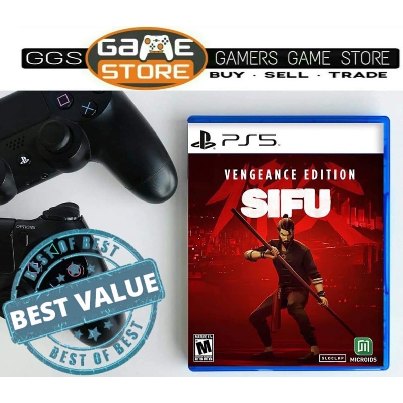 PS5 GAME SIFU ORIGINAL PHYSICAL DISK SECOND HAND / USED | Shopee Malaysia
