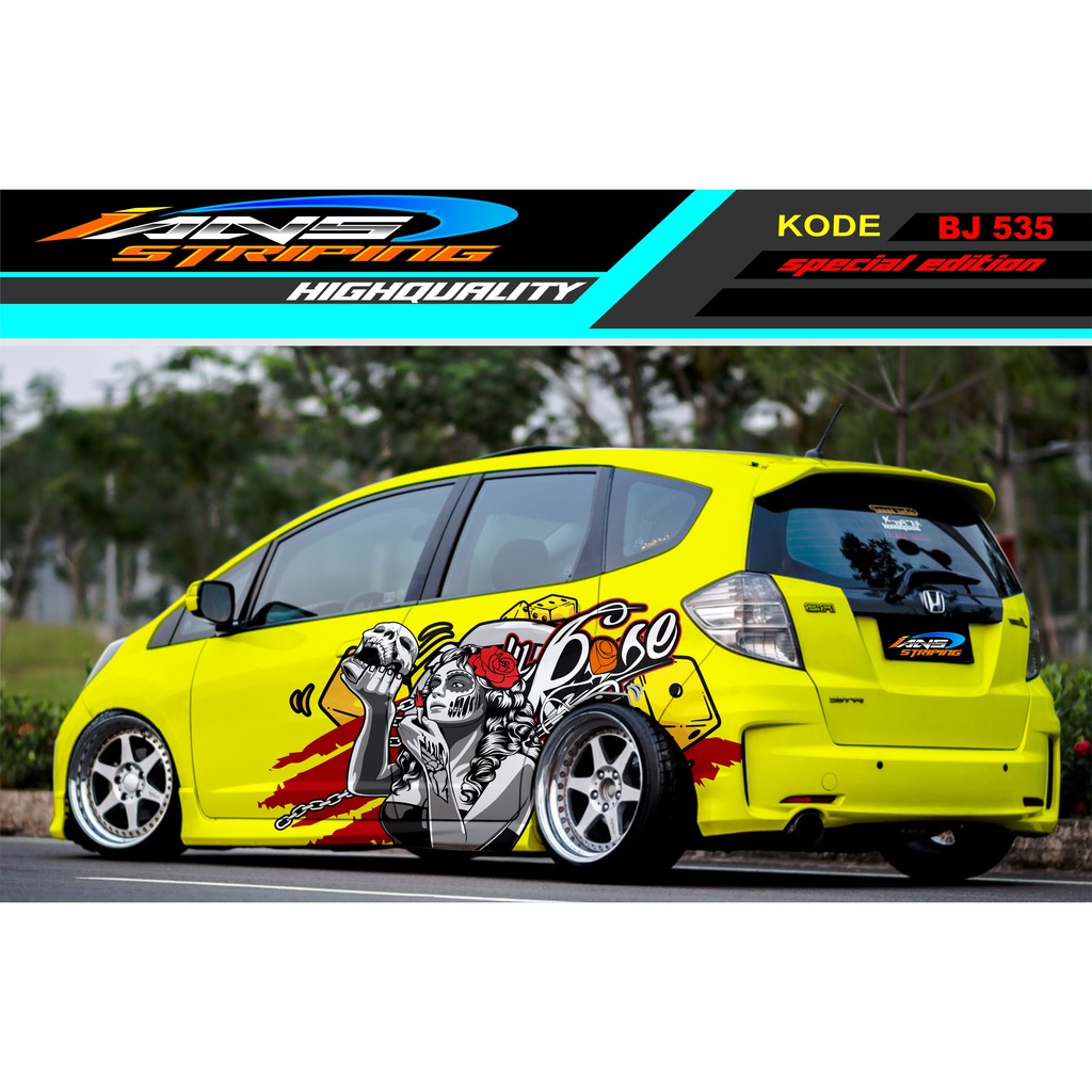 Jazz BRIO AGYA SIGRA SWIFT SEDAN CAR STICKER / CAR STICKER DECAL / CAR ...