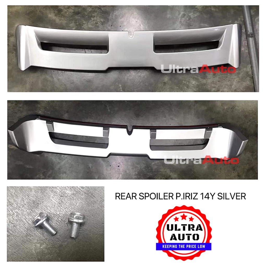 Proton Iriz Spoiler OEM ABS Spoiler with Paint & Screws | Shopee Malaysia