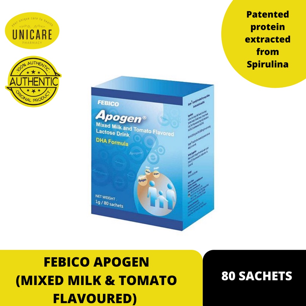 FEBICO APOGEN CHILDREN GRANULES SACHET (1G X 80 SACHETS) | Shopee Malaysia