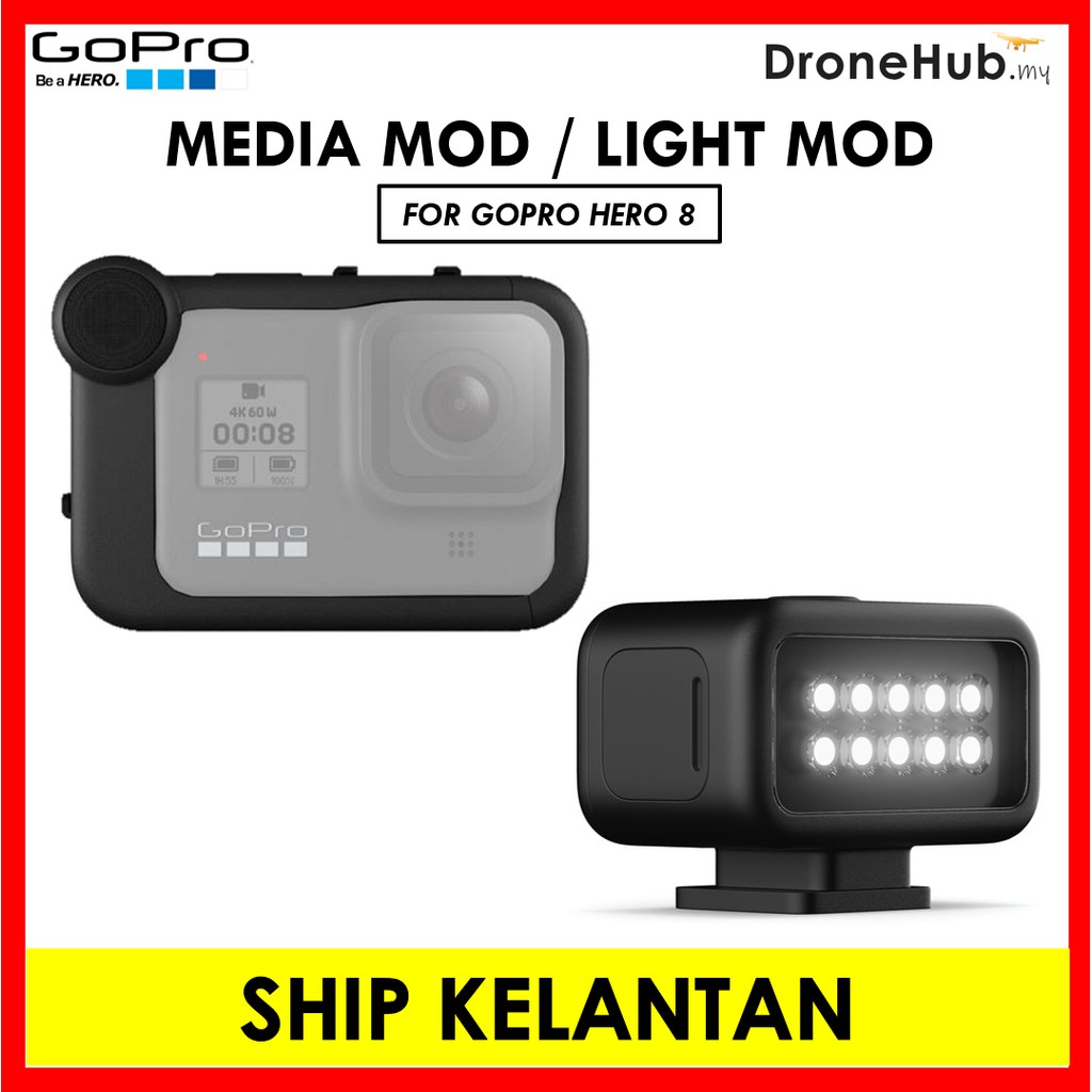 GoPro Media Mod / GoPro Light Mod For GoPro Hero 8 Black ( GoPro ...