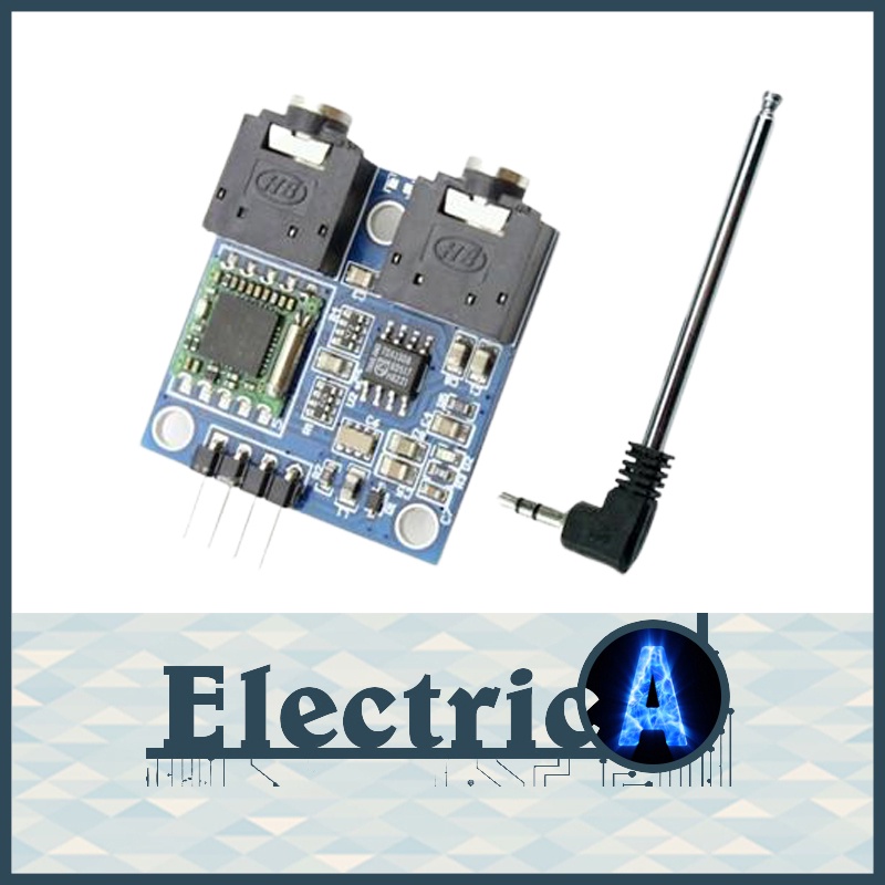 TEA5767 FM Stereo Radio Module 76-108MHZ for Arduino with Cable Antenna ...