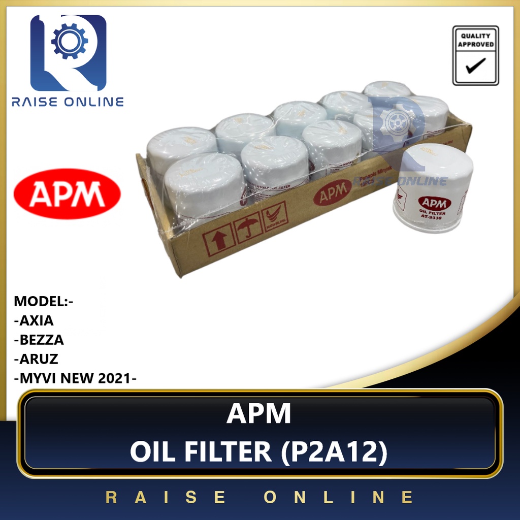 APM PERODUA Oil Filter Axia , Aruz , Bezza , Ativa ,( NEW Perodua Myvi ...