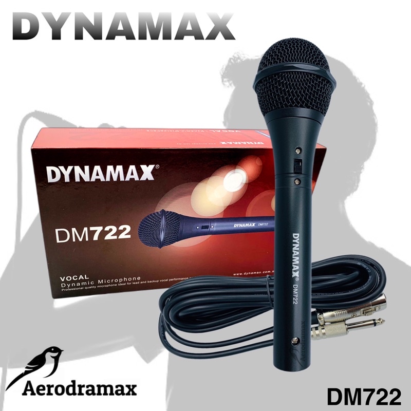 DYNAMAX DM722 Vocal Dynamic Microphone | Shopee Malaysia