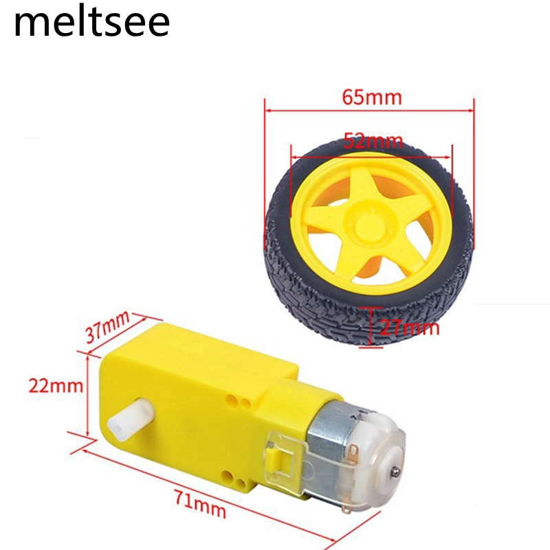 TT Motor 130motor Motor Car Wheels robot car wheels Smart Car Robot ...