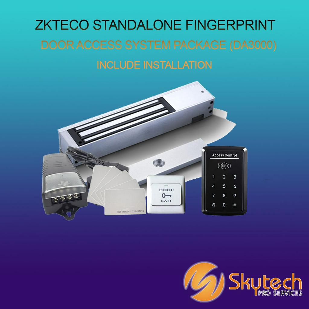 RFID CARD STANDALONE DOOR ACCESS SYSTEM PACKAGE (DA3000) | Shopee Malaysia