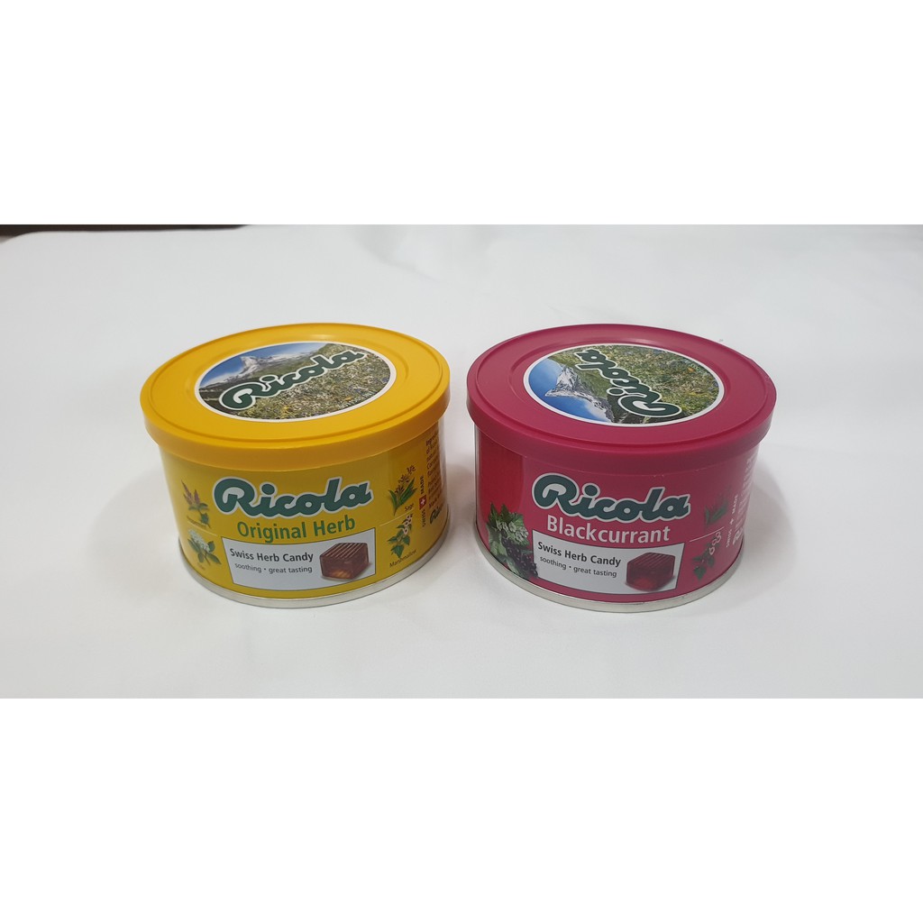 Ricola Swiss Herb Candy (100g per tin) Swiss Made Premium Herb Candy ...