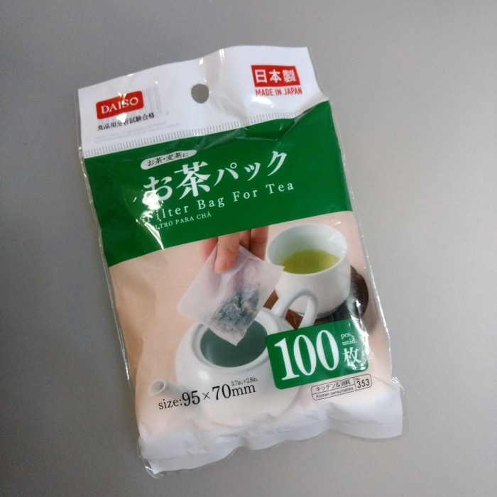 Daiso Coffee Tea Bag Shabu Shabu Herbal Paper Tea Bag Contents 100 ...