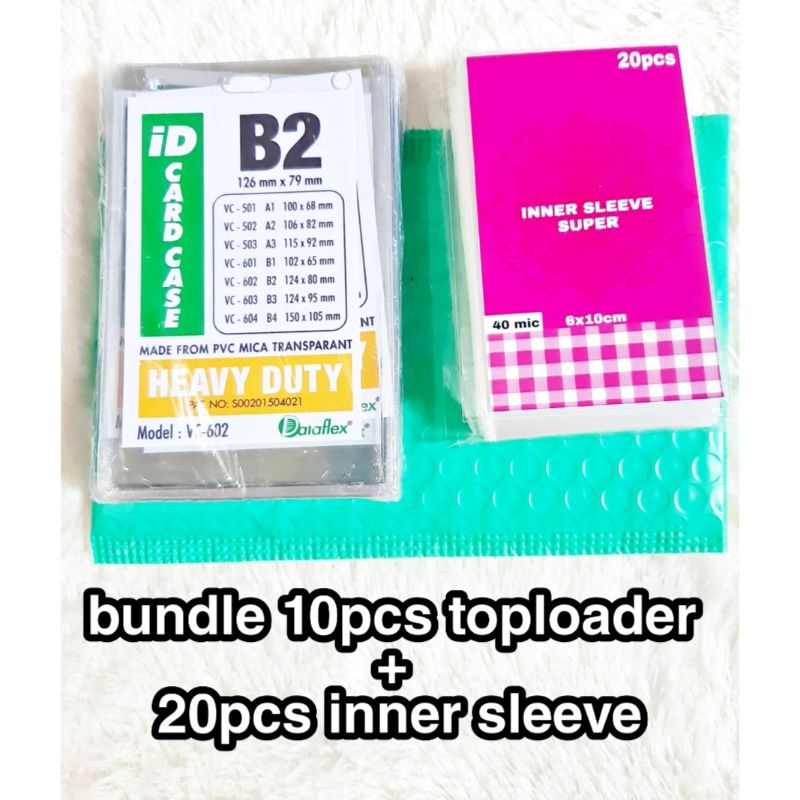 Toploader PHOTOCARD B2 | Pc B2 TOPLOADER | Pc PACKING PC Storage ...