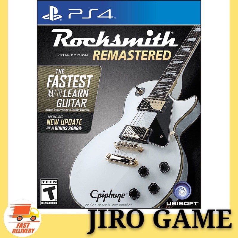 PS4 Rocksmith Remastered/2014 Edition (R1)(English)(New) | Shopee Malaysia