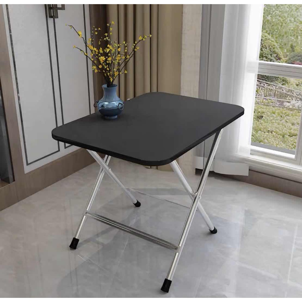 Folding Table foldable Desk Eat home eating small table dining table ...